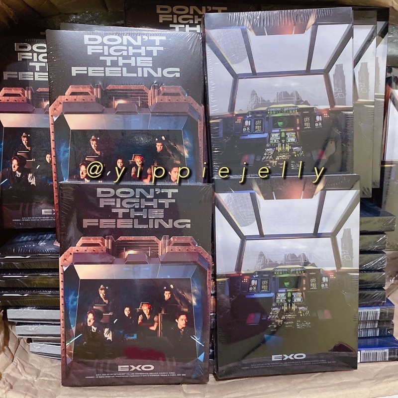 Jual EXO Special Album - Don't Fight The Feeling DFTF (+Poster) | Shopee Indonesia