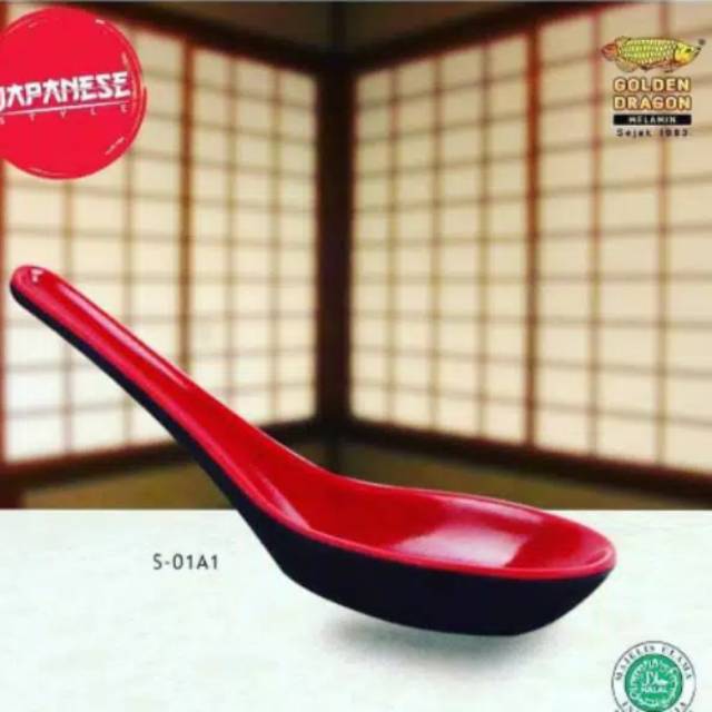 Jual SENDOK RAMEN KEREN Golden Dragon (2 pcs) S01A1 Sendok Bebek 2 ...