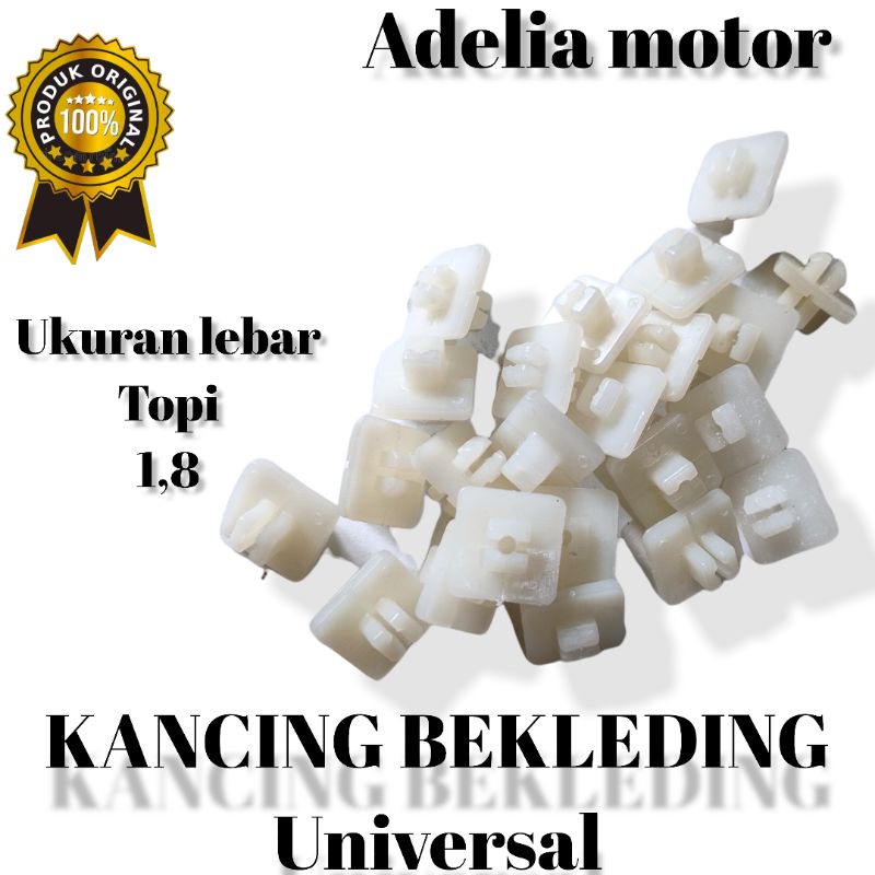 Jual plastik kancing tatakan baut dudukan sekrup body mobil satuan ...