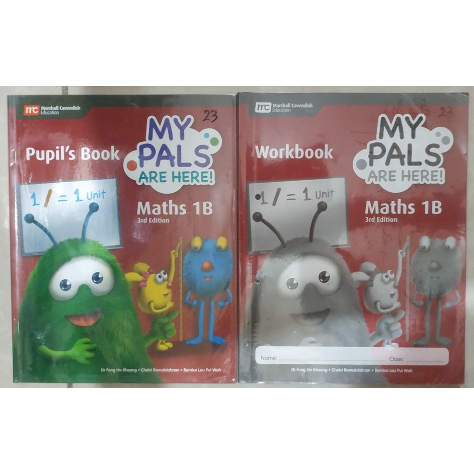 Jual Buku Import Paket My Pals Are Here Maths Grade 1B Pupil's book ...