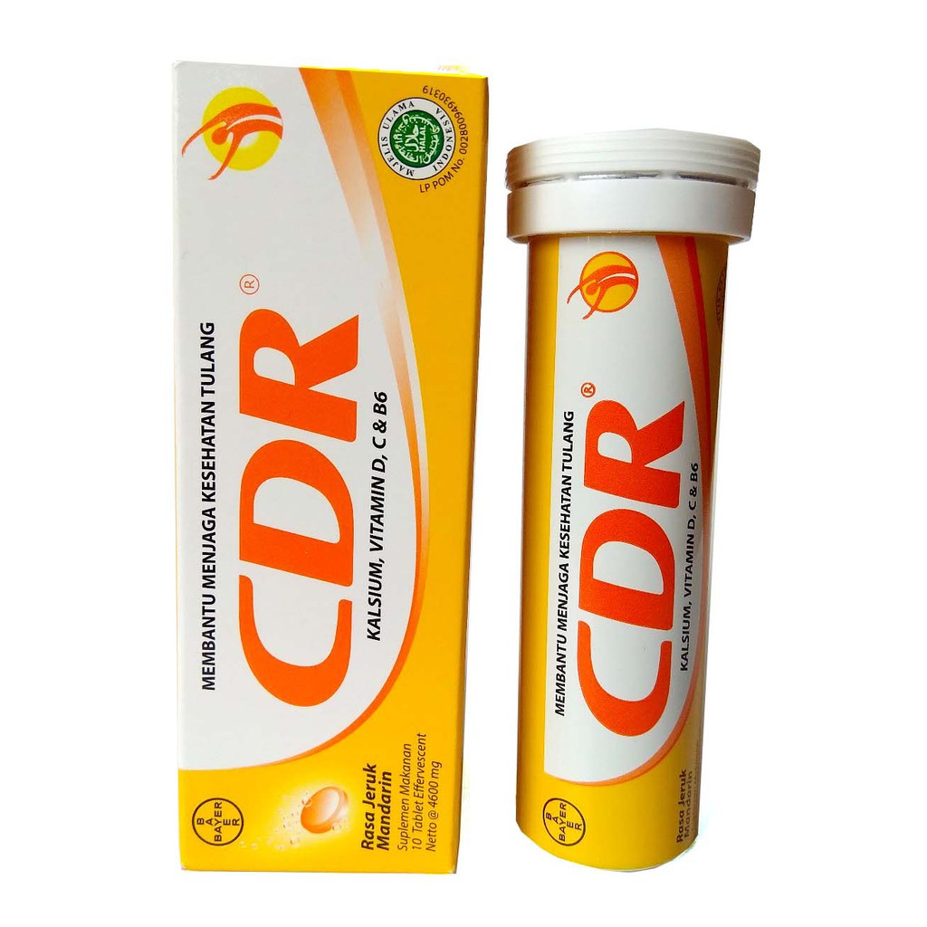 Jual CDR Isi 10 Tablet Vitamin dan Suplemen Menjaga Kesehatan Tulang ...