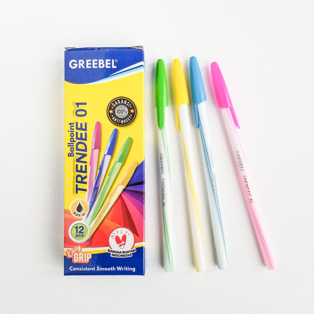 Jual Greebel Ballpoint Gel Pen 0.5 / Pulpen | Shopee Indonesia