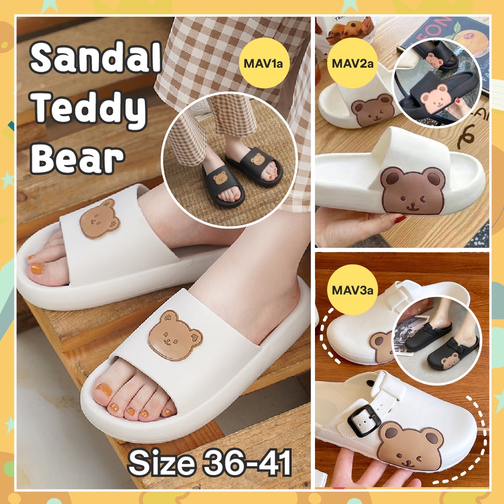 Jual GUMIHO - Sandal Wanita Pria Slip On Cewek Korean Style Empuk Anti ...