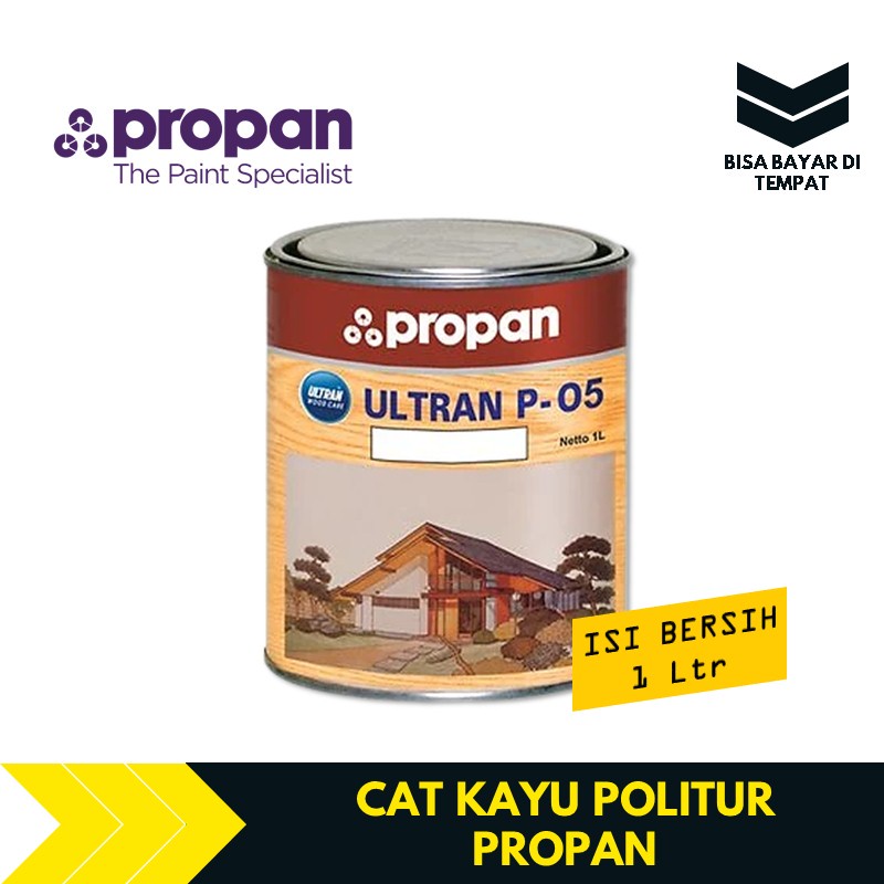 Jual Cat Plitur Pernis Politur Propan Ultran P-05 Kayu Jati 1 Liter ...