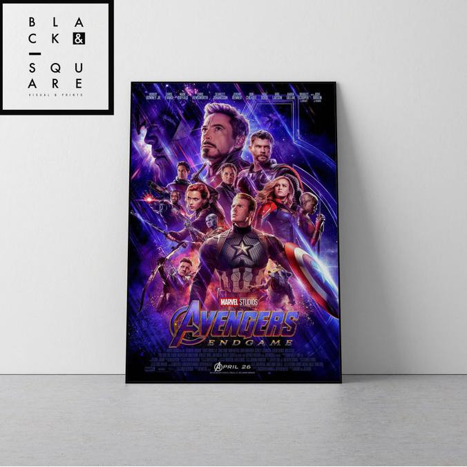 Jual [[BISA COD]] READY - AVENGERS ENDGAME OFFICIAL POSTER PREMIUM ...