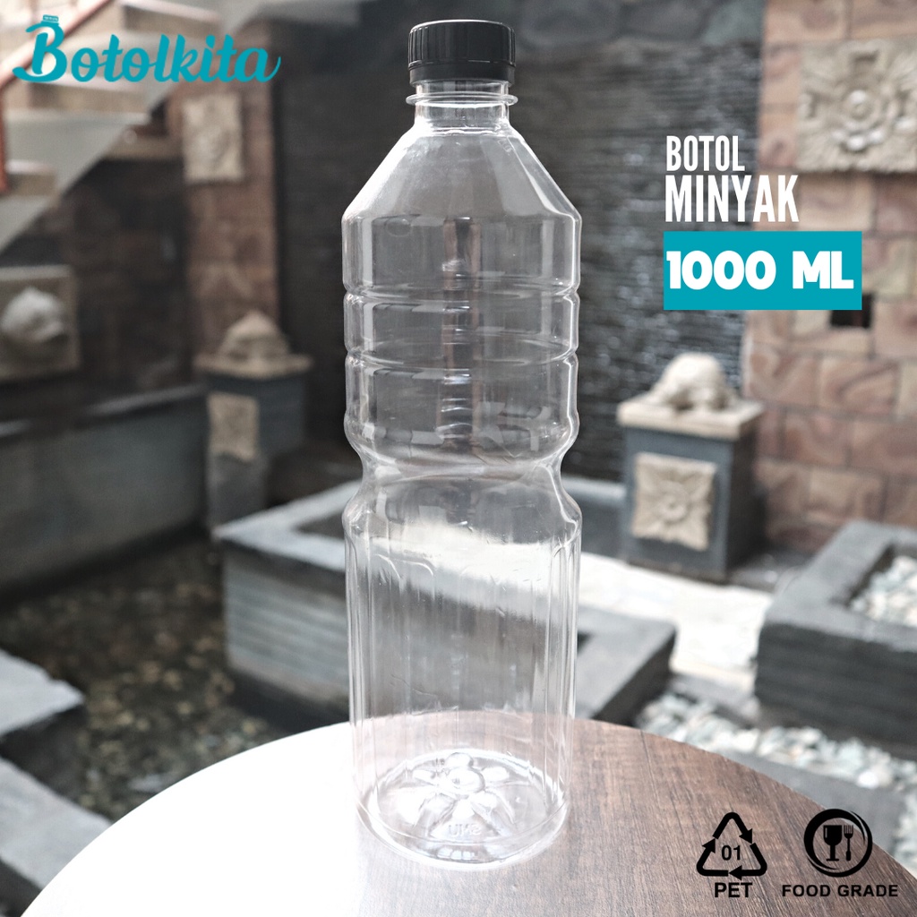 Jual Botol LN 1 Liter / Botol Plastik 1Liter (Long Neck) | Shopee Indonesia