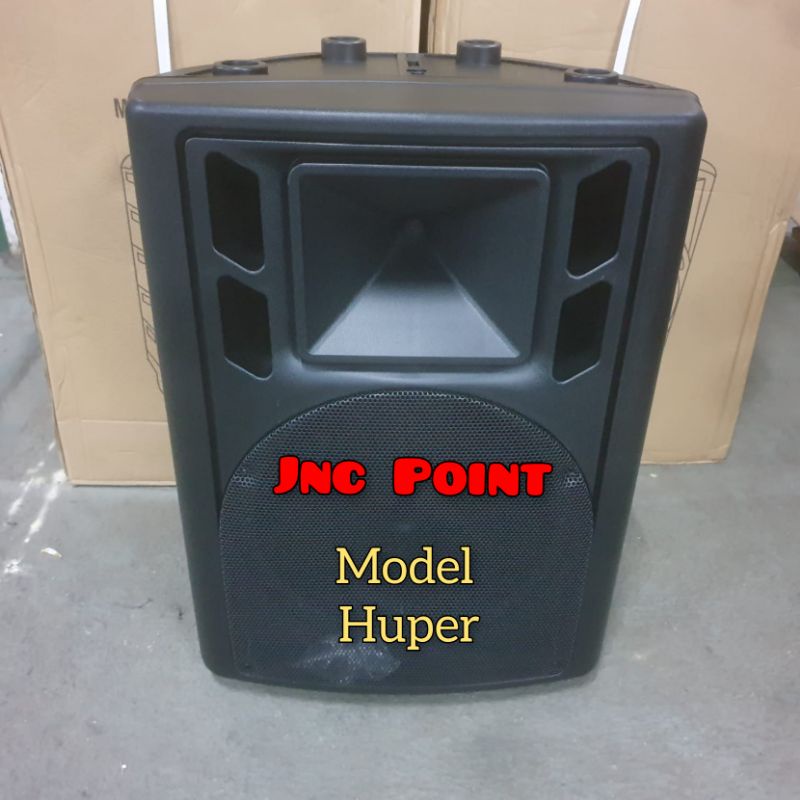 Jual box speaker fiber plastik 12 inch model HUPER import/box kosong ...