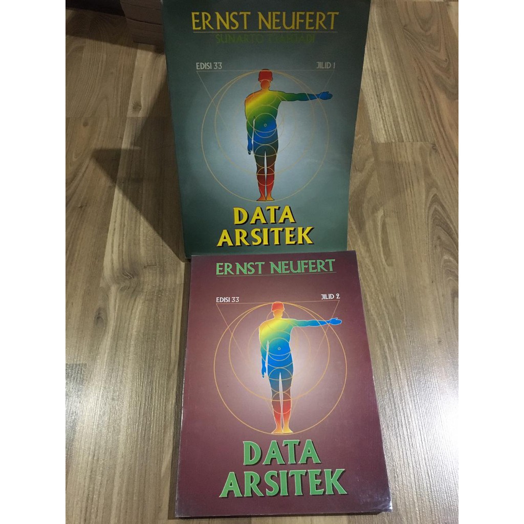 Jual Buku Data Arsitek Ernst Neufert Edisi 33 Jilid 1 dan jilid 2 (2 ...