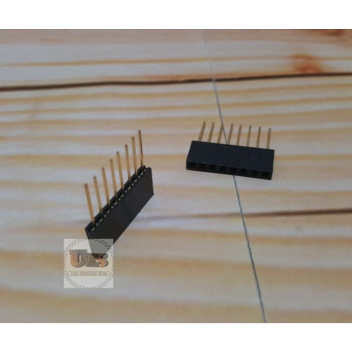 Jual Stackable Header 8 Pin Arduino 8P Single Female 10mm | Shopee Indonesia