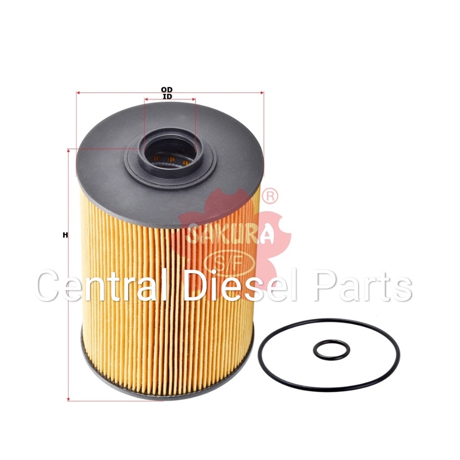 Jual Fuel Filter Solar Fuso FM 6M60 KM005031 EF-10090 EF10090 Sakura ...