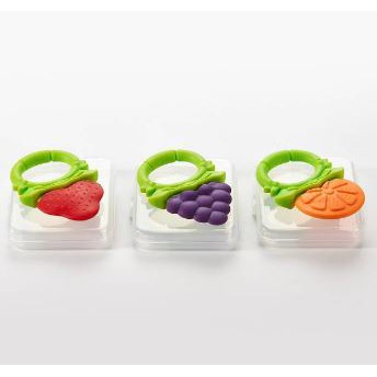 Jual TEETHER BUAH / GIGITAN BAYI MODEL BUAH (LENGKAP DENGAN BOX ...