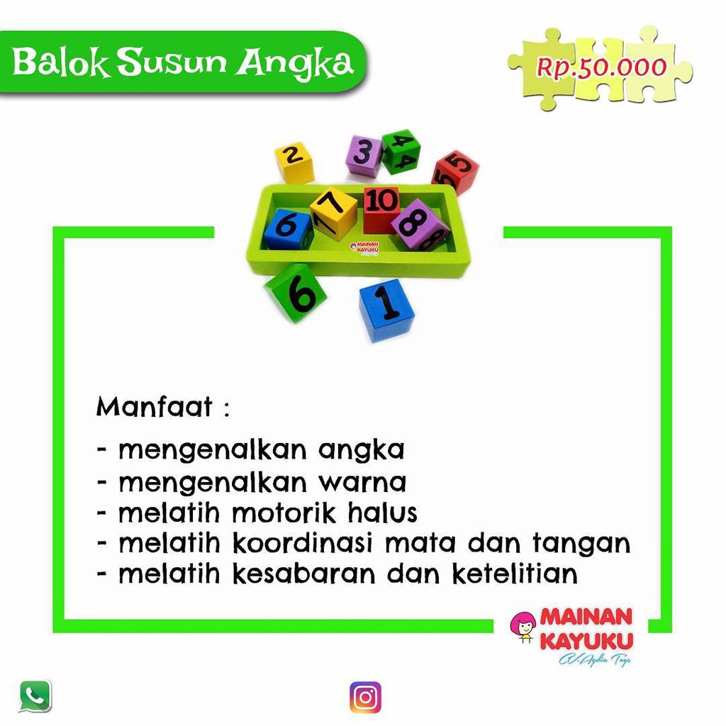 Jual Balok susun angka | Shopee Indonesia