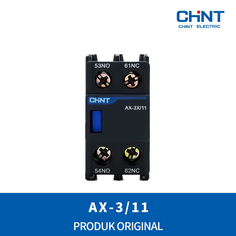 Jual CHINT Auxiliary Block Contact AX-3X AX-3C | Shopee Indonesia