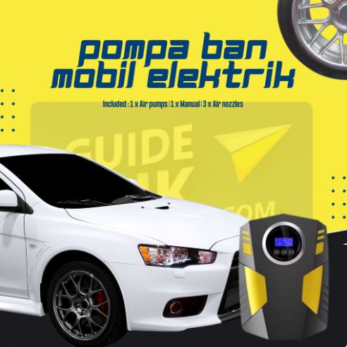 Jual Pompa Ban Mobil Truk Motor Elektrik / Cek Tekanan Angin Digital ...