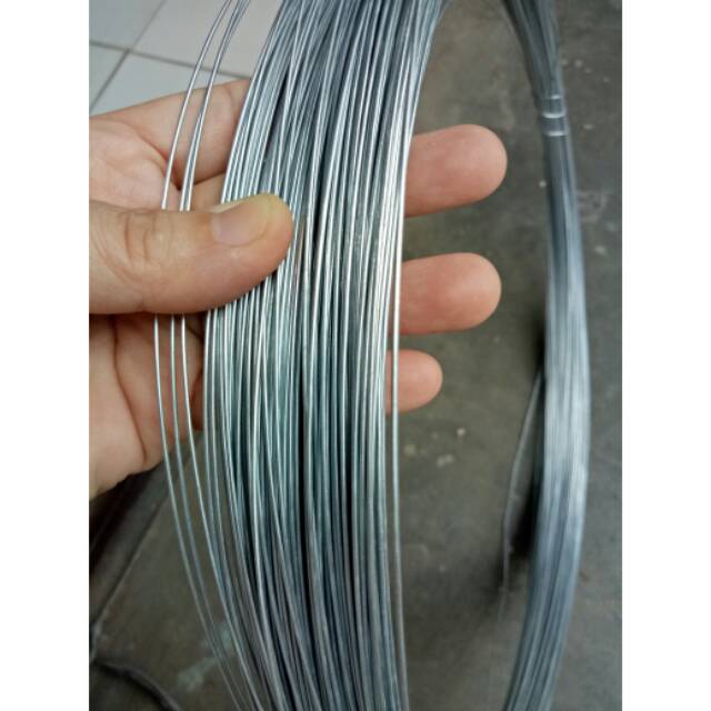 Jual 1KG kawat bendrat rrc putih kawat ikat tali ikat serbaguna putih ...