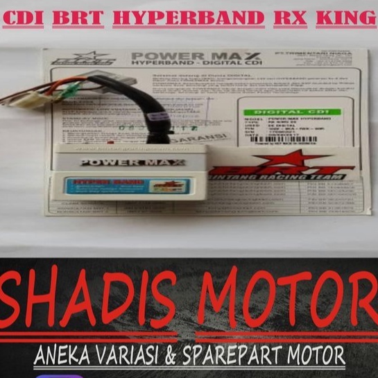 Jual CDI Motor Merk BRT Tipe Hyper Band Motor RX King | Shopee Indonesia