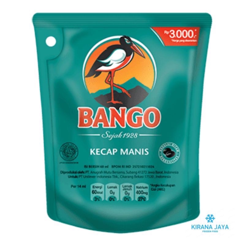 Jual Kecap Bango sachet 60 ml | Shopee Indonesia