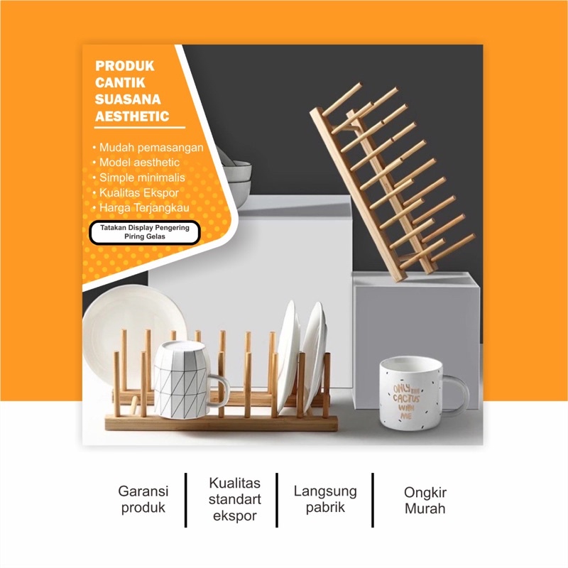 Jual Tatakan display buat pengering piring gelas bisa juga bisa buat ...