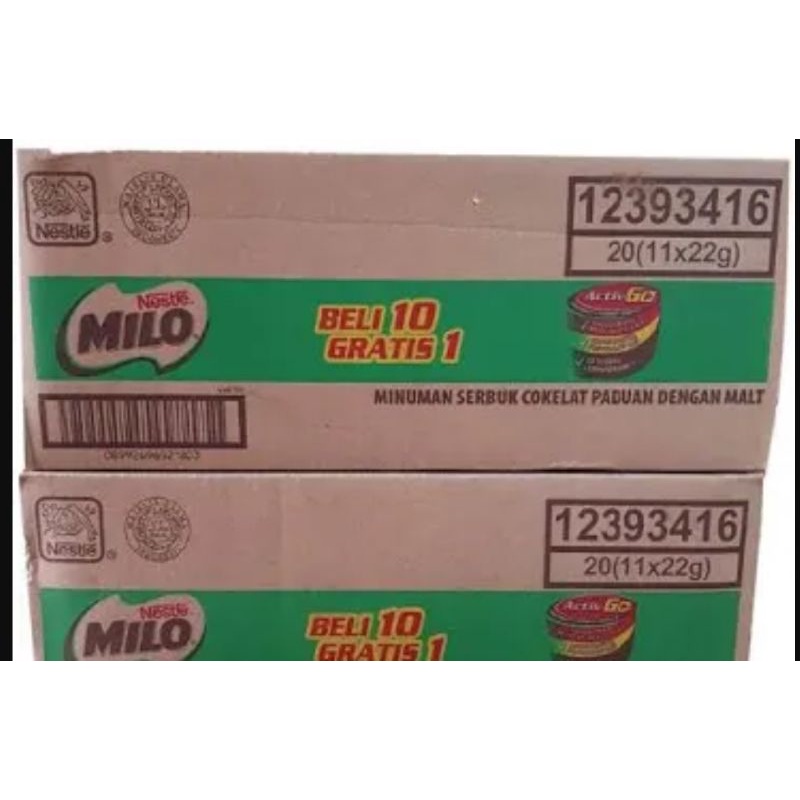 Jual Milo Nestle Sachet Dus Karton isi 20 Renteng Minuman Cokelat ...