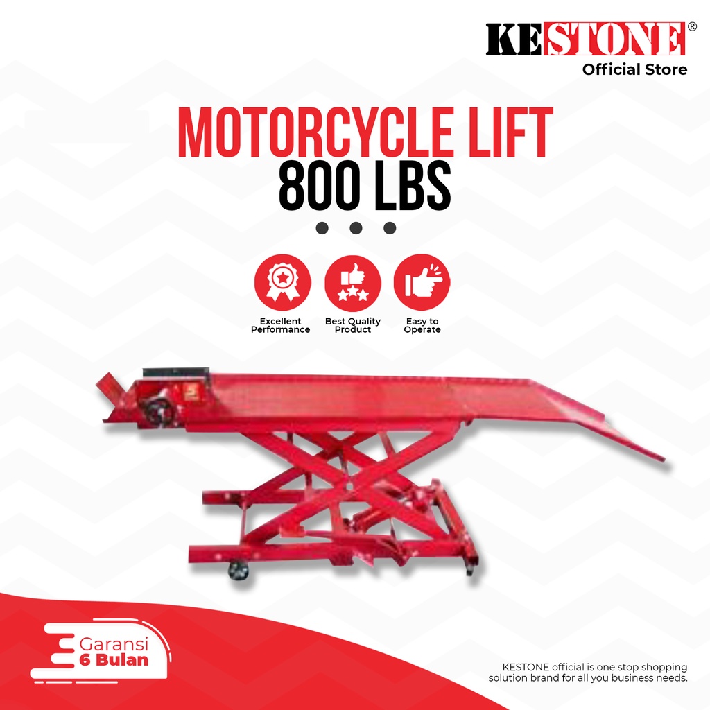 Jual Motorcycle Lift 800 Lbs - Bike Lift Motor Lift Table | Shopee ...