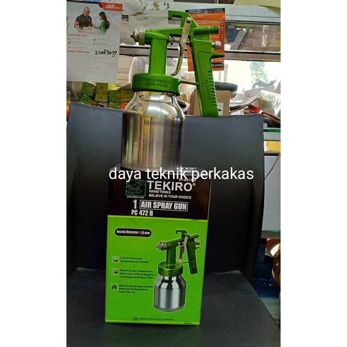 Jual TEKIRO AIR SPRAY GUN 472 B TEKIRO - ALAT CAT SPET SPRAYGUN TEKIRO ...