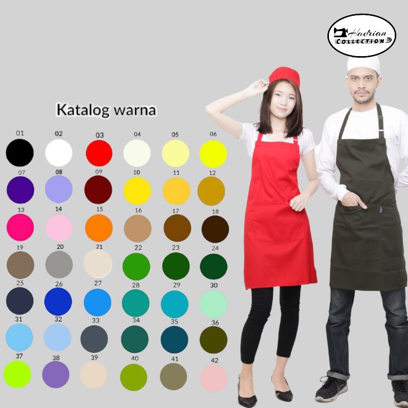Jual Celemek Apron Best Quality Premium Celemek masak Celemek dapur ...