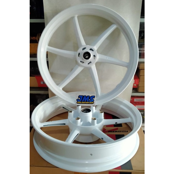 Jual Velg Racing V Rossi Sanca Ninja RR UK 250/350-17 Putih | Shopee ...