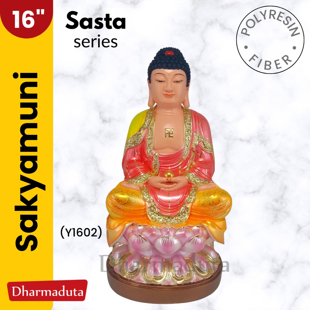 Jual Sasta Sakyamuni Mahayana 16 in Gautama - Patung Rupang Arca Buddha ...