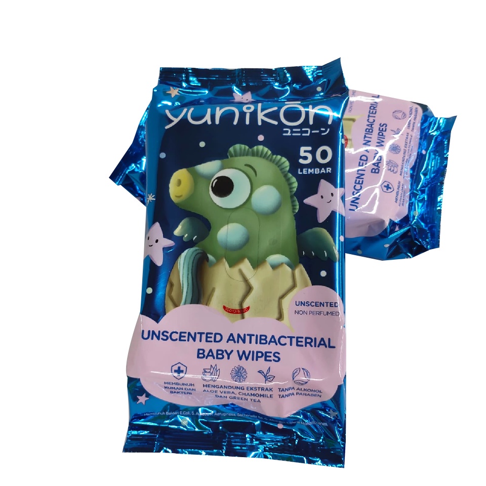 Jual PROMO!! YUNIKON WET TISSUE 50S BUY 1 GET 1 | Shopee Indonesia