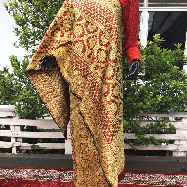 Jual SONGKET TENUN LEPUS 1 BENANG ORI PALEMBANG | Shopee Indonesia