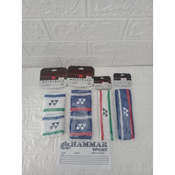 Jual ikat kepala dan tangan badminton | Shopee Indonesia