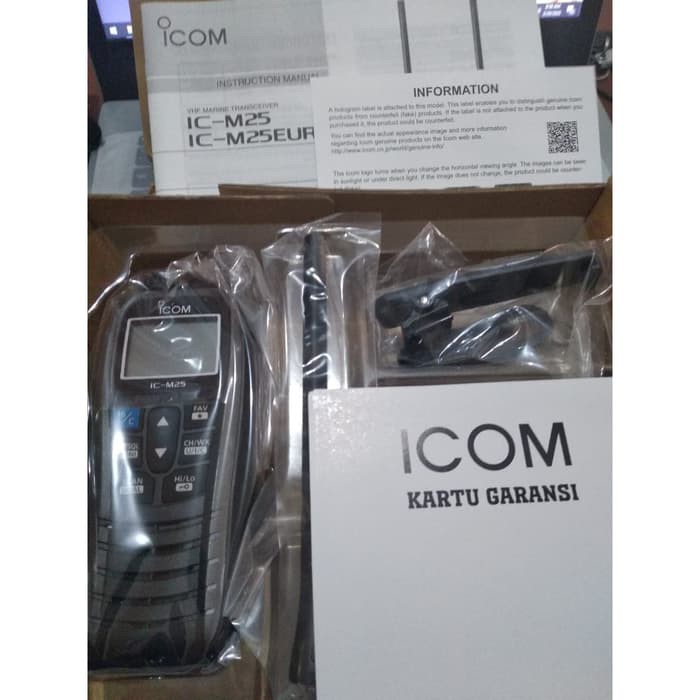 Jual HT ICOM IC M25 VHF ORIGINAL | Shopee Indonesia