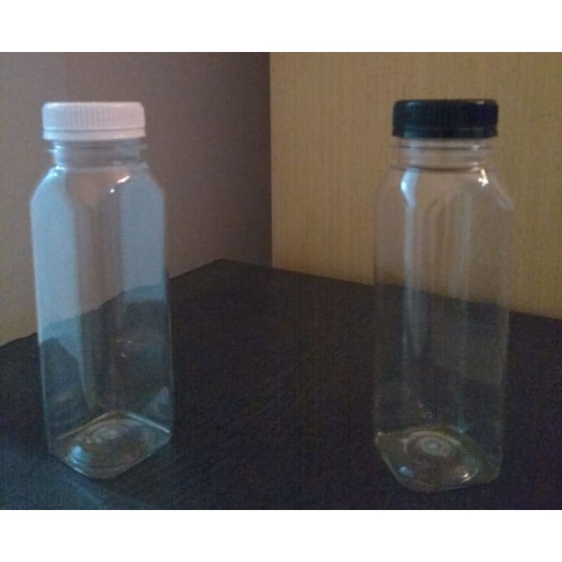 Jual botol plastik 250 ml - kale square | Shopee Indonesia