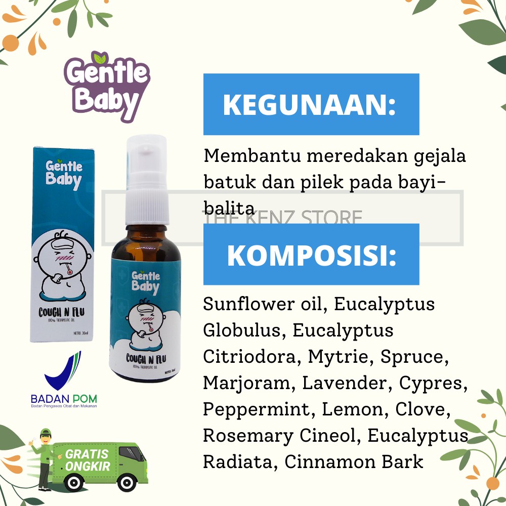 Jual Minyak Telon Perawatan Obat Cough And Flu Batuk Essential Oil ...