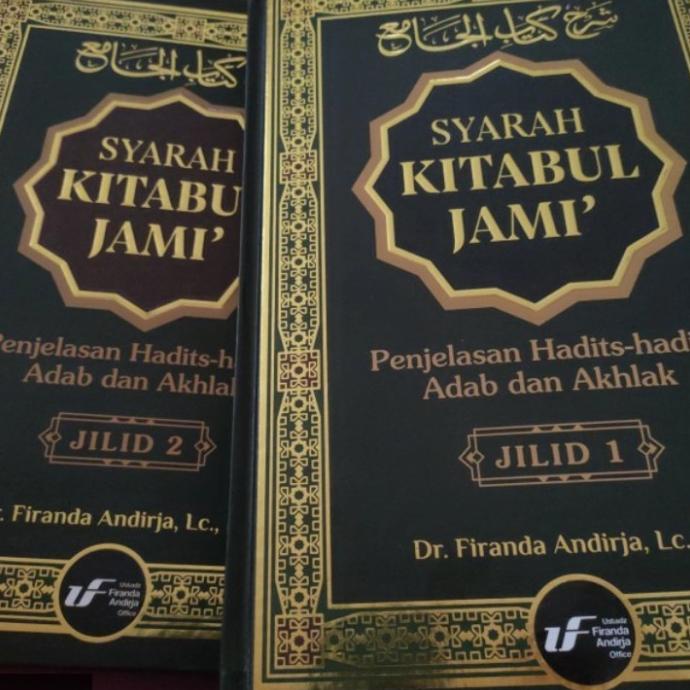 Jual Buku Syarah Kitabul Jami 1 set 2 Jilid (Bonus kitab matan Al-JAMI ...
