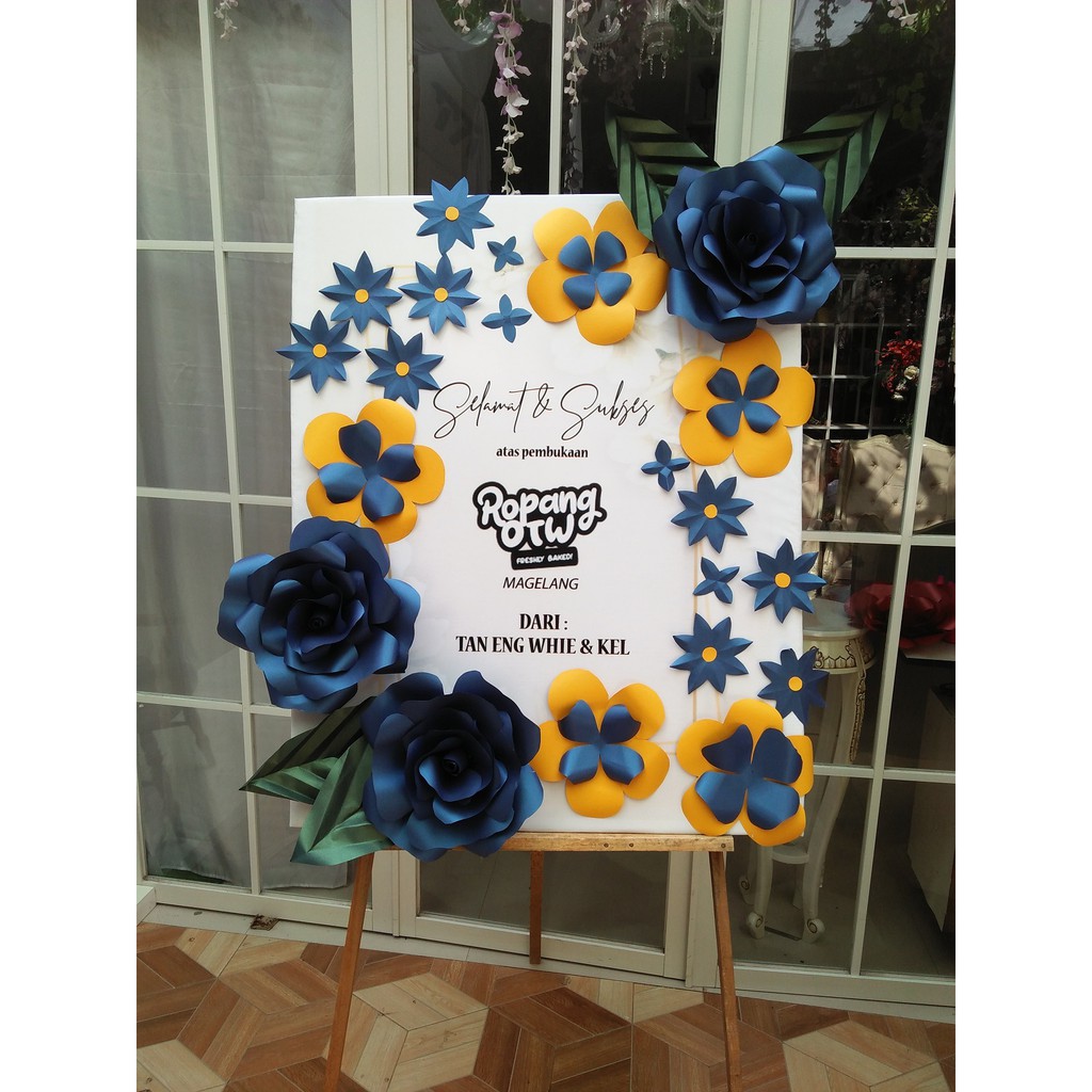 Jual BUNGA PAPAN INDOR /BUNGA PAPAN JOGJA/PAPAN BALON/ PAPAN PAPAER ...
