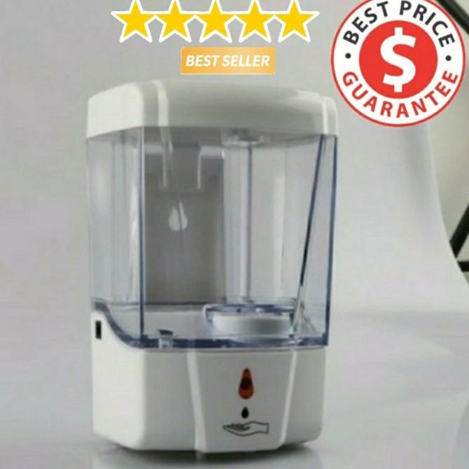 Jual dispenser sabun otomatis 600ML / dispencer sanitizer sensor ...