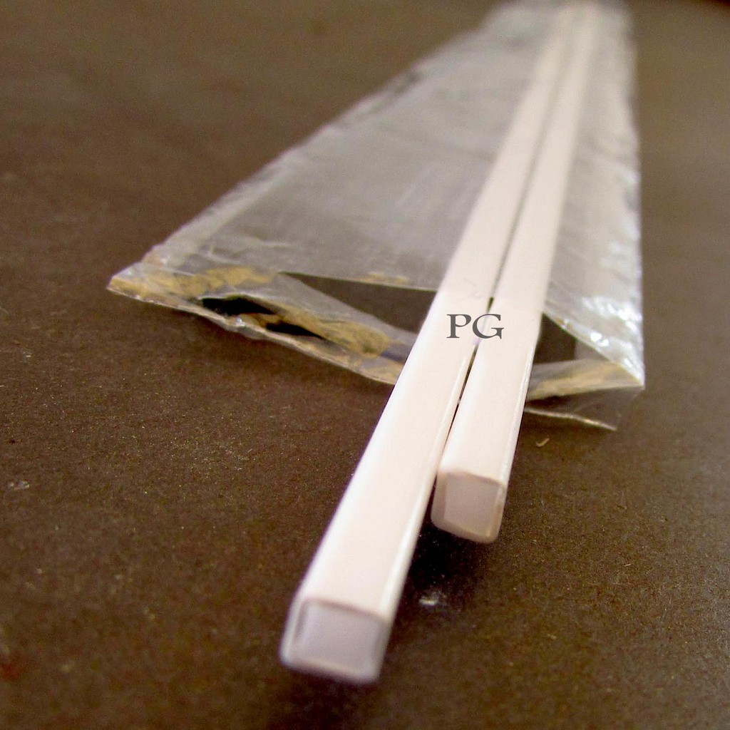 Jual Pipa PVC Kotak Kosong 5mm Bahan Maket Diorama Stick Stik 5 mm Per ...