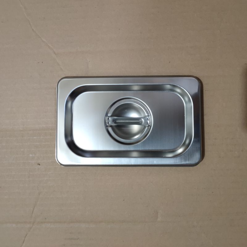 Jual Tutup Food Pan 1/9 (17,6 x 10,8cm) Stainless | Shopee Indonesia