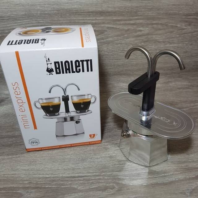Jual BIALETTI MINI ESPRESSO COFFEE MAKER - MOKA POT CUPS | Shopee Indonesia