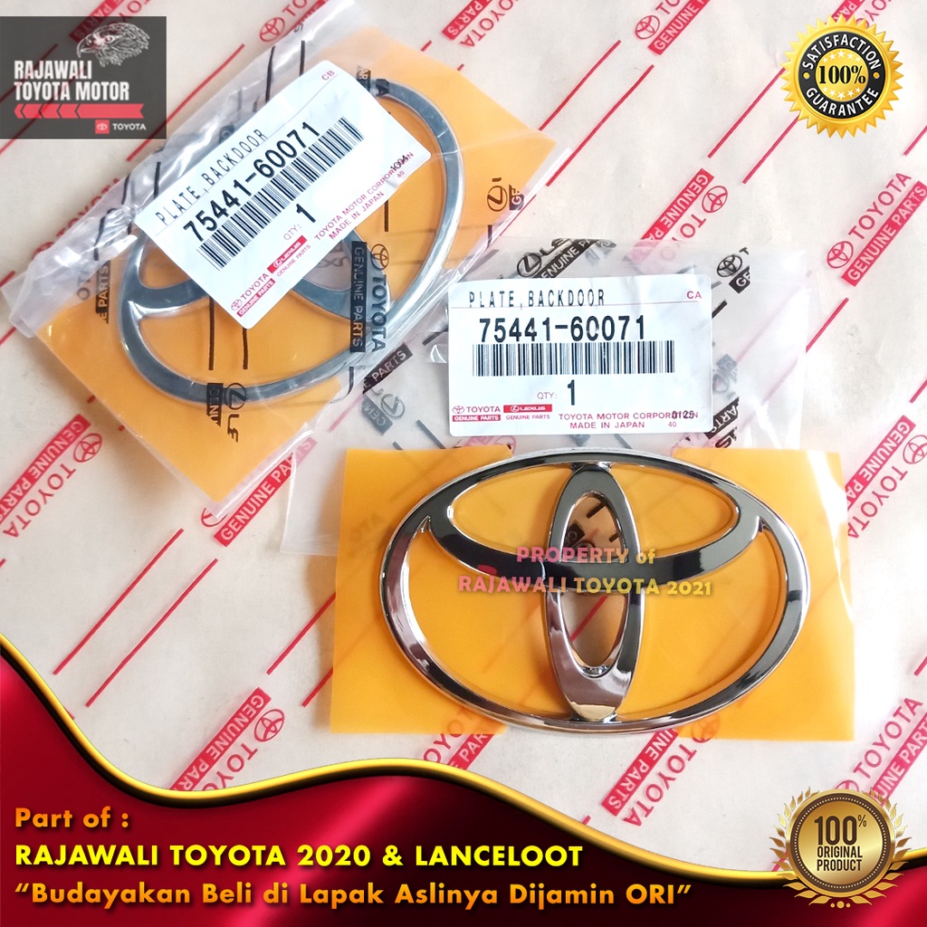 Jual Emblem Toyota Belakang Chrome VX80, FZJ80 & HDJ80 Land Cruiser ...
