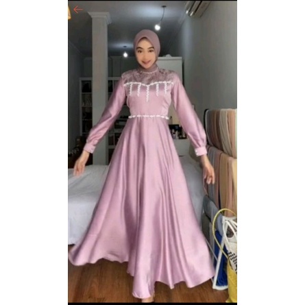 Jual HUMAIRA ------ kondangan/bridesmaid/prewedding/gamis/wisuda/pesta ...