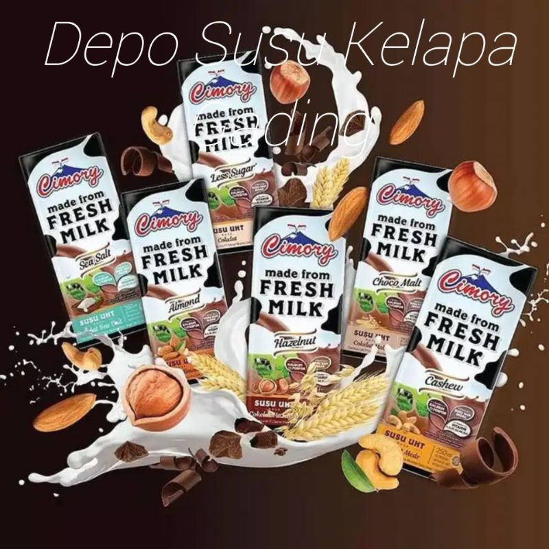 Jual Cimory Susu UHT 250ml All Varian | Chimory Milk Marie Regal ...