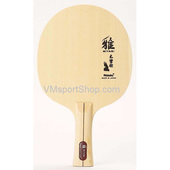 Jual Nittaku Miyabi - Kayu Blade Bat Bet Pingpong Tenis Meja | Shopee Indonesia
