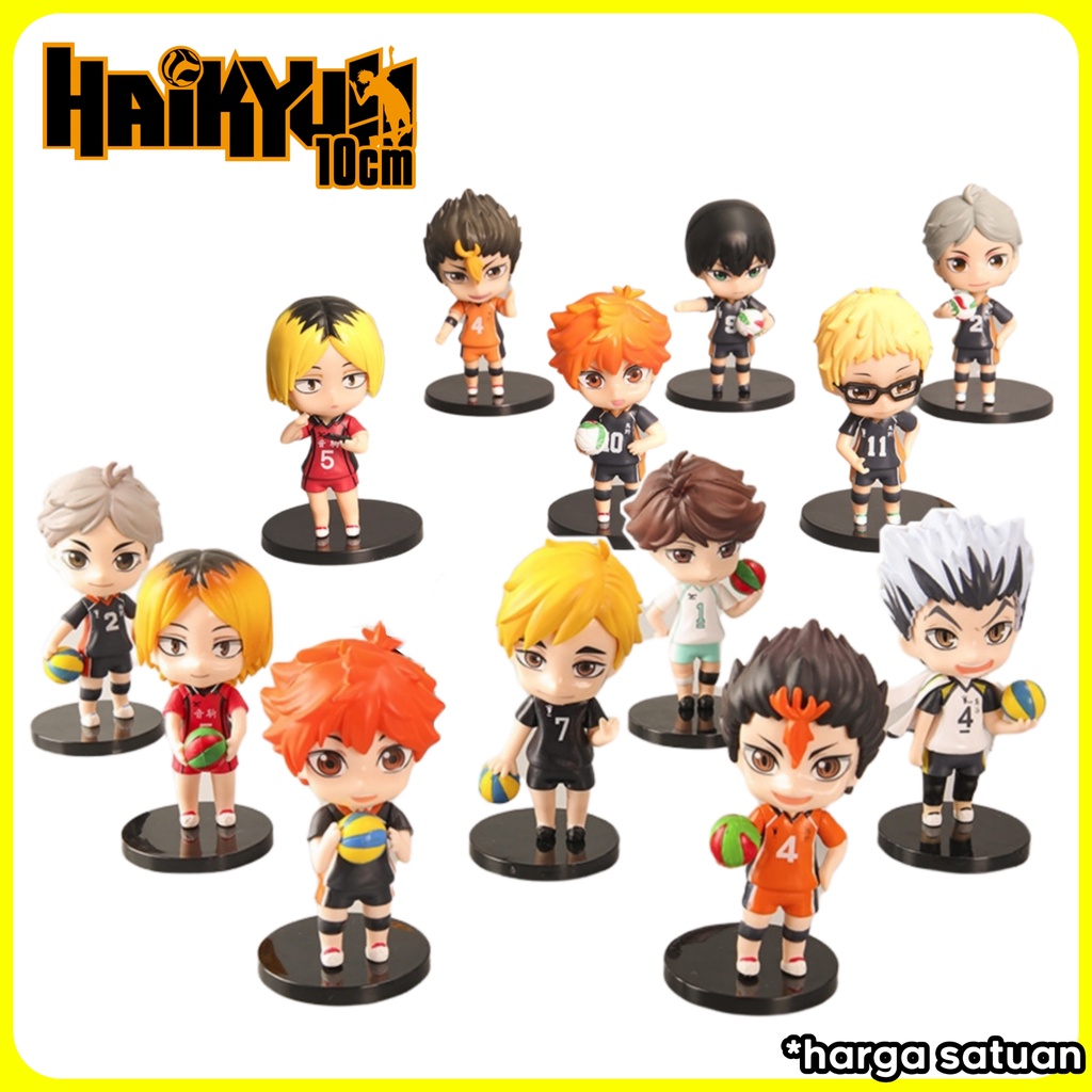 Jual Action Figure HAIKYUU CHIBI Miniatur Pajangan Topper Kue Haikyu ...