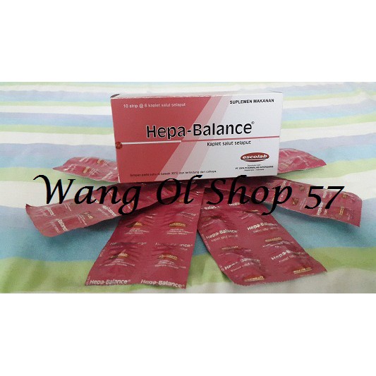 Jual HEPA BALANCE - Strip (6 Kaplet salut selaput) - Untuk Liver ...