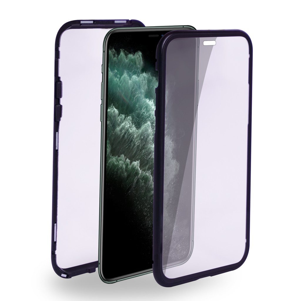 Jual Magnetic Two Face 2IN1 Glass Hardcase Iphone 6G/7G/8G 9G+/XS Max X ...