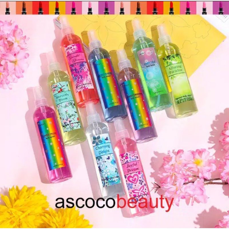 Jual ASCO BODY MIST 240Ml ORIGINAL READY SEMUA AROMA | Shopee Indonesia