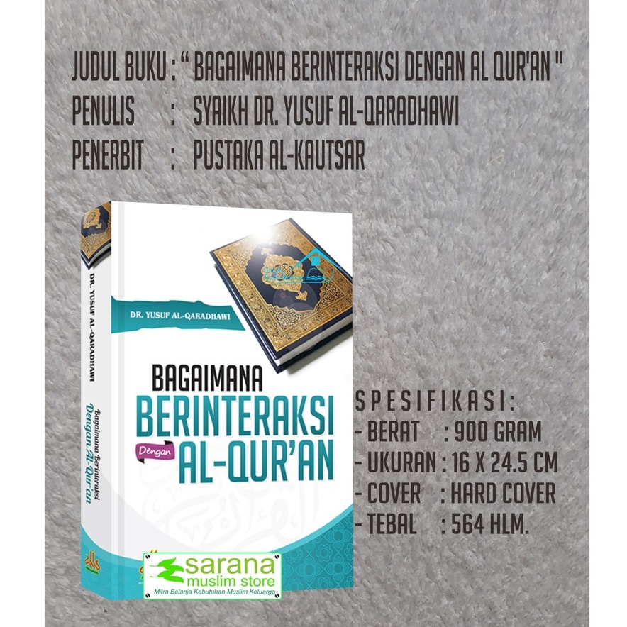 Jual BUKU BAGAIMANA BERINTERAKSI DENGAN AL QUR'AN | Shopee Indonesia