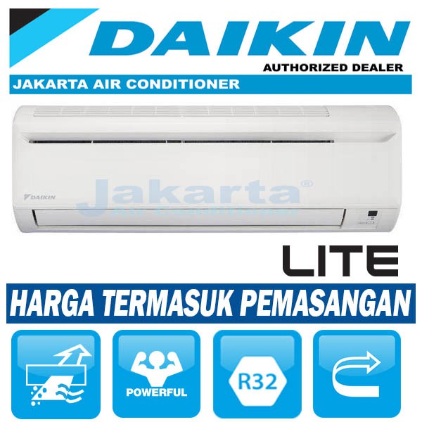 Jual AC DAIKIN 1 PK FTV 25 MALAYSIA & PEMASANGAN | Shopee Indonesia
